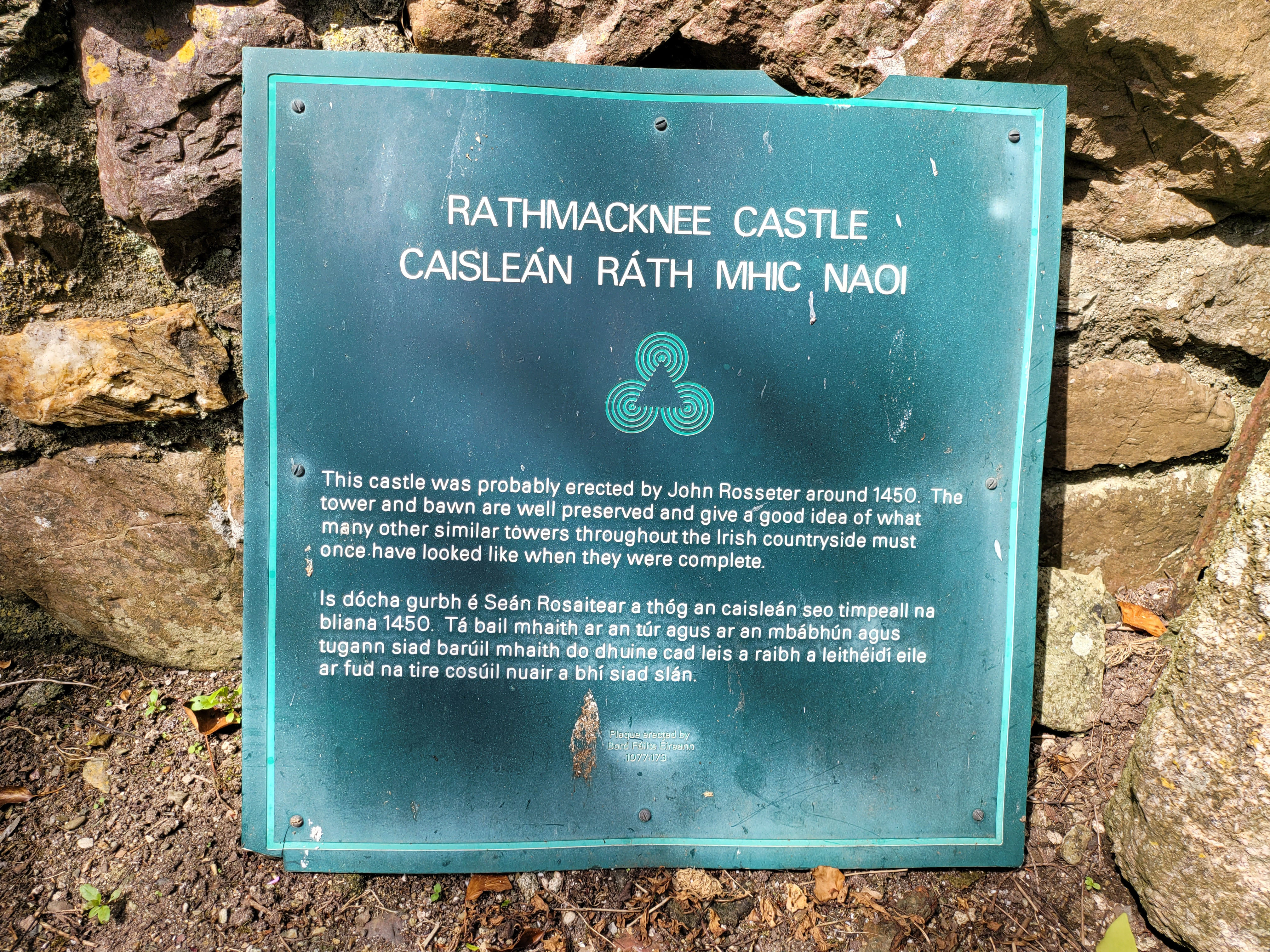 Rathmacknee Castle - History